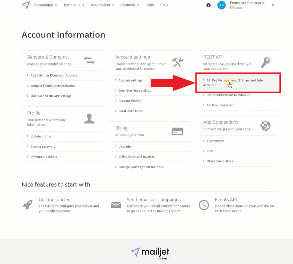 How To Connect Mailjet With Wordpress Form Forminix